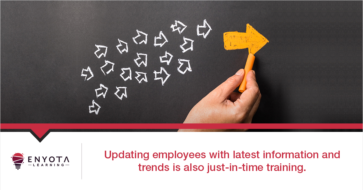 Just-in-Time Learning at the Workplace | JIT Training | JIT Learning