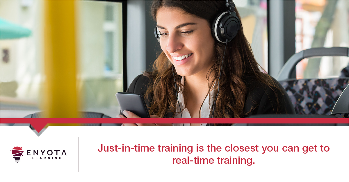 Just-in-Time Learning at the Workplace | JIT Training | JIT Learning