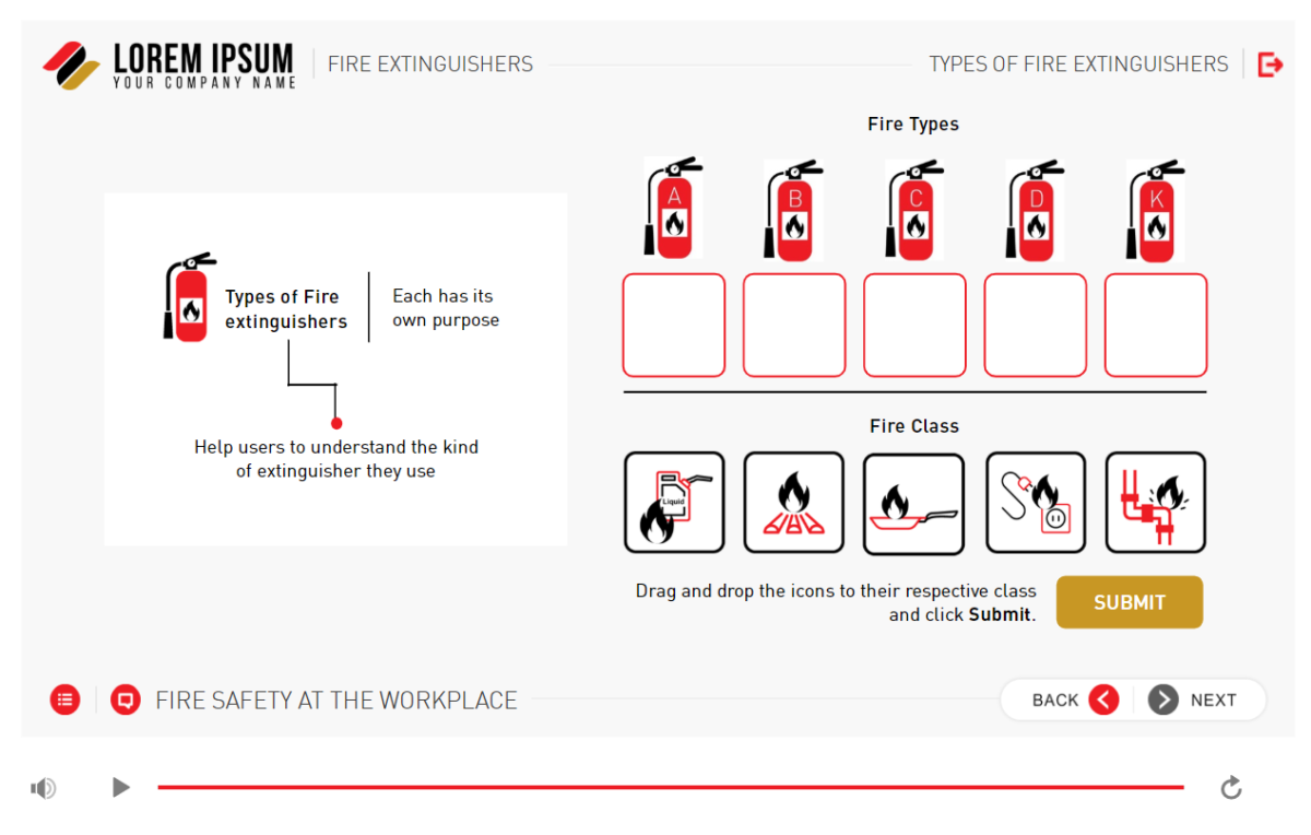 Fire Safety At Workplace | eLearning Demo | eNyota Learning